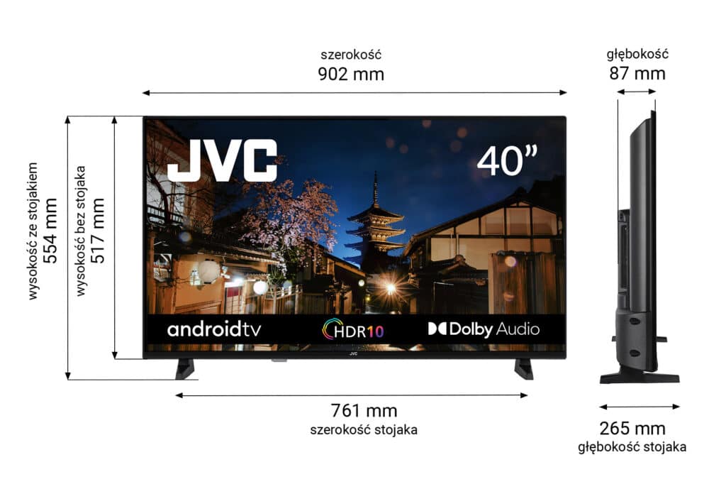 JVC LT-40VAF3300 – Prezentacja, Opinie, Ceny